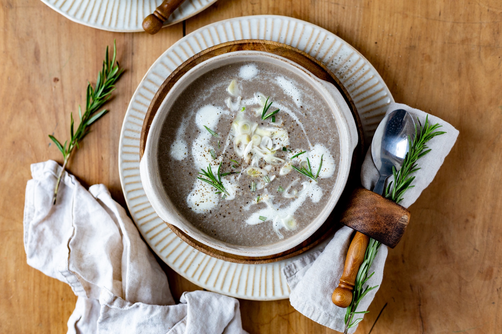 Champignoncremesuppe - cookiteasy by Simone Kemptner