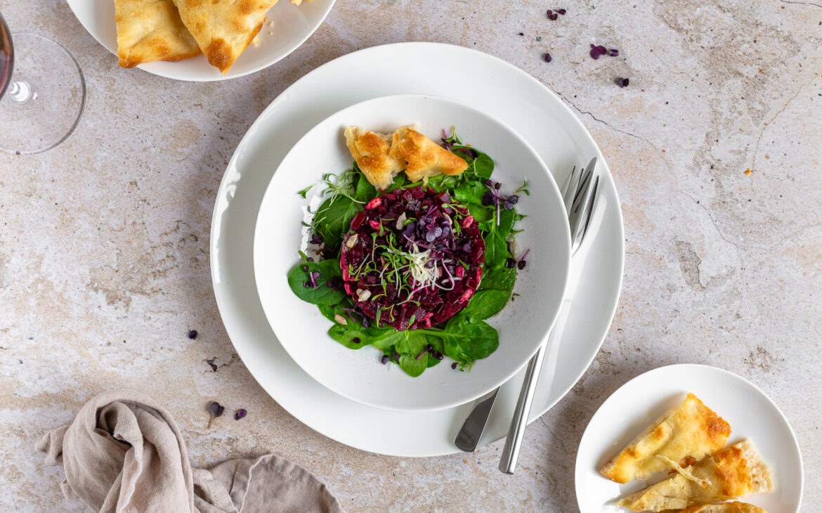 Rote Rüben Tartar - cookiteasy by Simone Kemptner